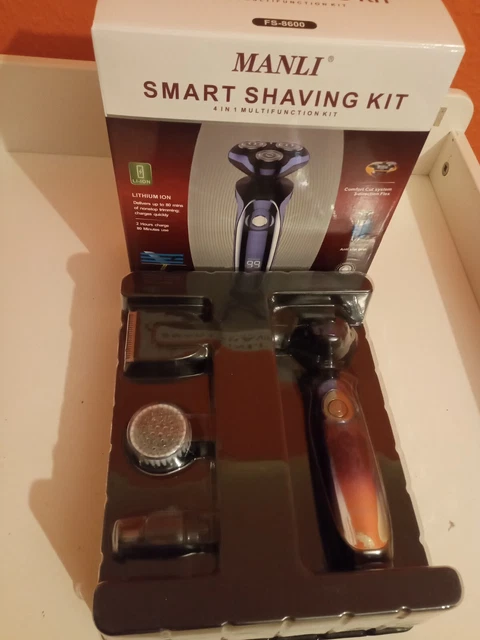 MANLI SMART SHAVING 4 in 1 Multifunction Grooming Kit FS-8600 £16.99 ...