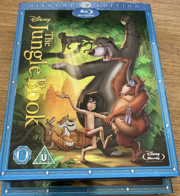 DISNEY THE JUNGLE Book Diamond Edition Blu-Ray DVD(2013) Phil Harris ...
