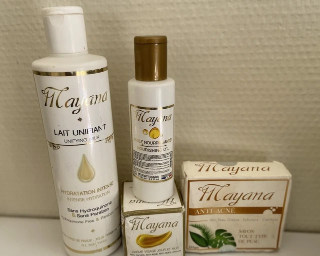 MAYANA GAMME ECLAIRCISSANT Anti tache Anti Quinto Résultat Efficace EUR 140,00 - PicClick FR