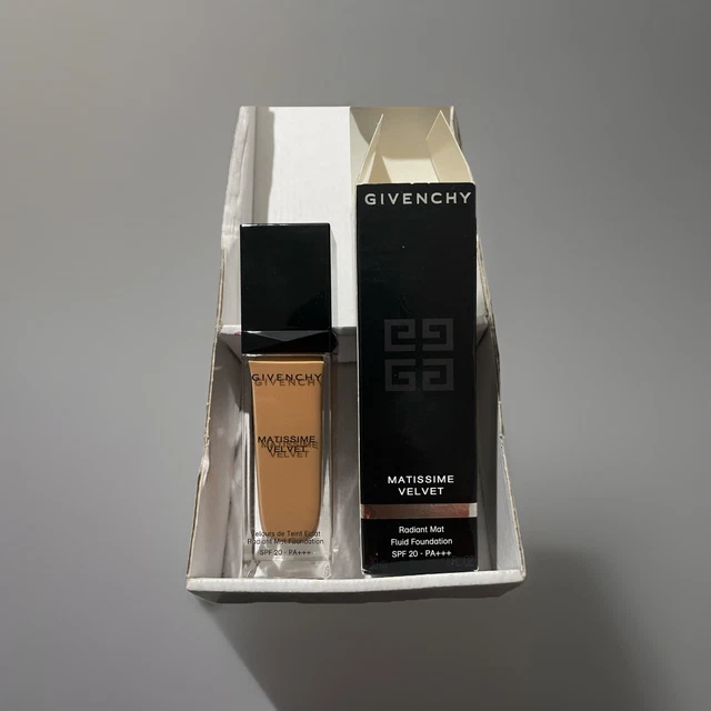 GIVENCHY MATISSIME VELVET 09 MAT CINNAMON RADIANT MAT SPF20 FOUNDATION ...