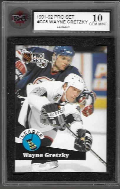 1991-92 PRO SET Wayne Gretzky NHL Scoring LEADER Hi-Grade Hockey Card KSA10 $9.05 - PicClick CA