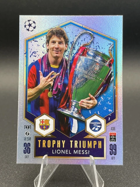 TROPHY TRIUMPH LIONEL Messi Match Attax 2024/2025 Barcelona 24/25 # 438 ...