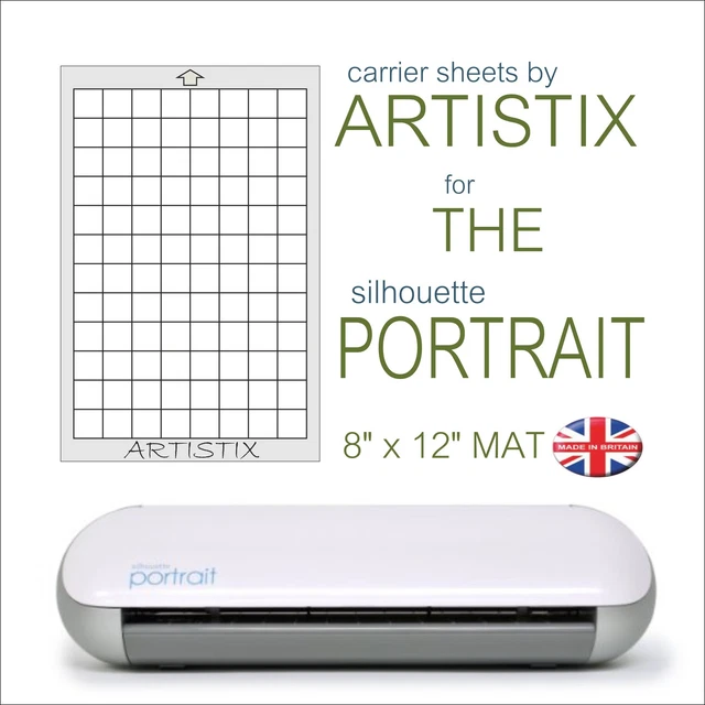 CUTTING MAT FOR The Graphtec Silhouette Portrait Carrier Sheet Cameo ...