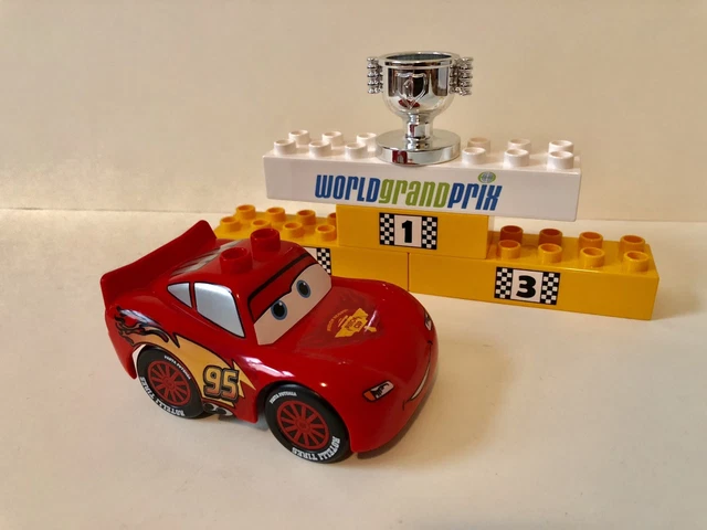 LEGO DUPLO DISNEY Pixar Cars Lightning McQueen And Race Trophy EUR 10 ...