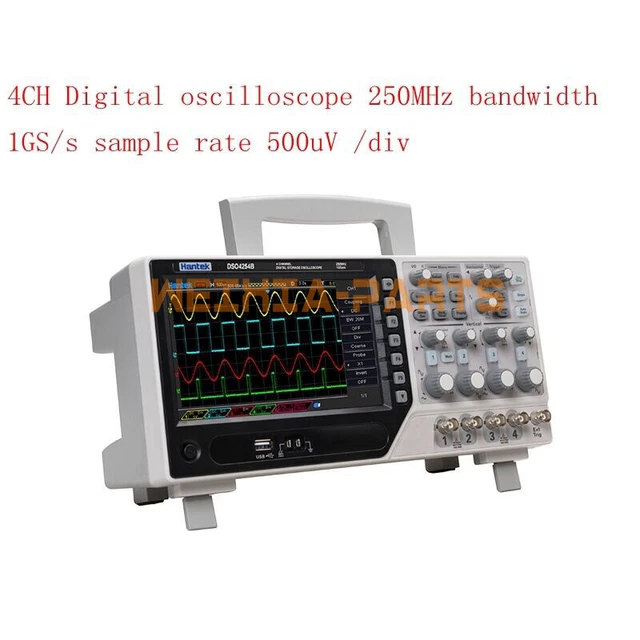 DSO4254B HANTEK DIGITAL Storage Bench Type Oscilloscope 64K 4CH 250 MHz ...