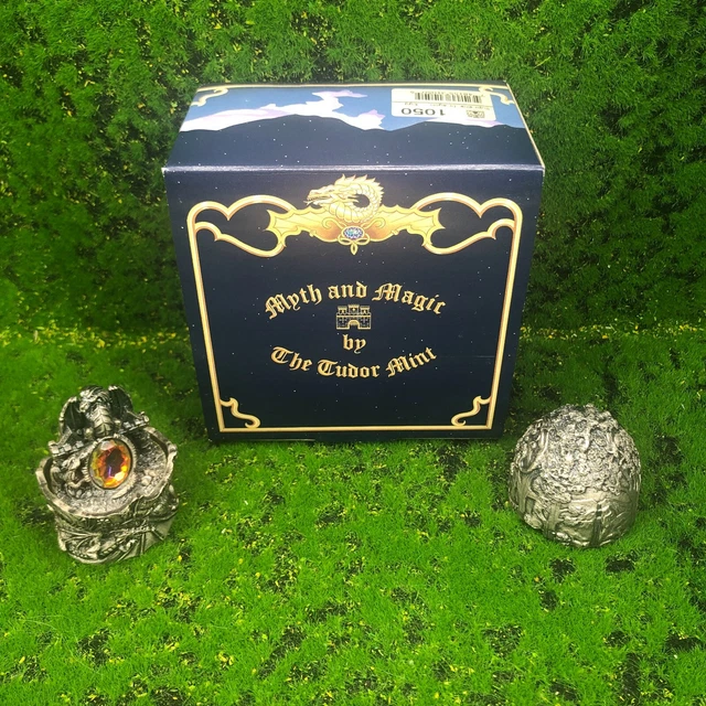 THE SUPREME DRAGON 1050 Tudor mint Myth And Magic Pewter Roger Gibbons ...