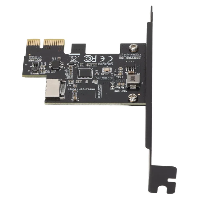 PCI-E TO USB3.2 GEN1 Expansion Card Fast 5Gbps Front Type-E A-Key Adapter £17.98 - PicClick UK