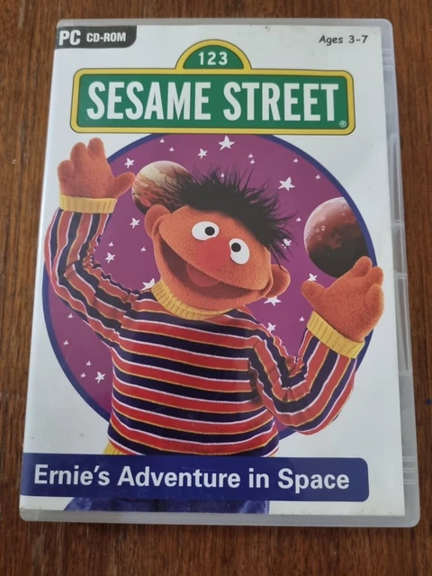 SESAME STREET ERNIE'S Adventure in Space PC CD-ROM - Aus Like New ...