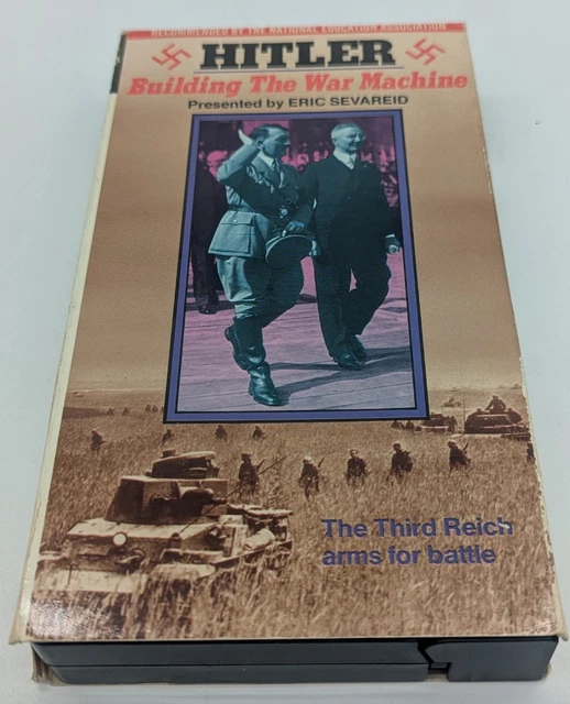 HITLER BUILDING THE War Machine VHS Media, TESTED & WORKING $12.95 ...