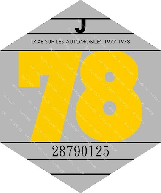 VIGNETTE 1978 AUTOMOBILE collection ALPINE FIAT ALFA ROMEO OPEL VW BMW ...