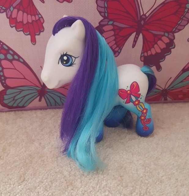 MY LITTLE PONY G3 Rare Silver Rain. Collectors Item. Gradient Design £ ...