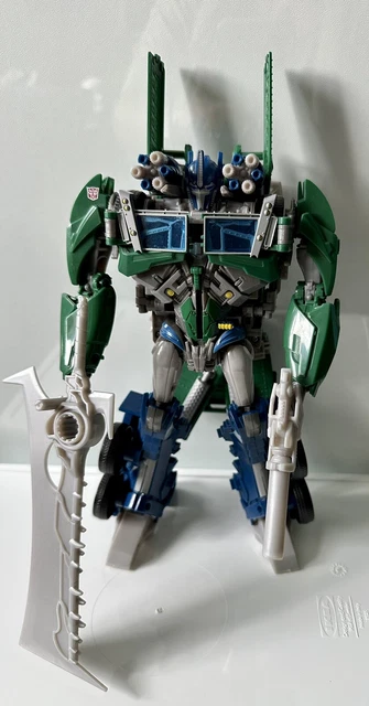 TRANSFORMERS PRIME BEAST Hunters Weaponizer Beast Tracker Optimus Prime ...