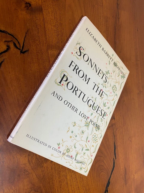 ELIZABETH BARRETT BROWNING SONNETS FROM THE PORTUGUESE 1954 Hallman ...