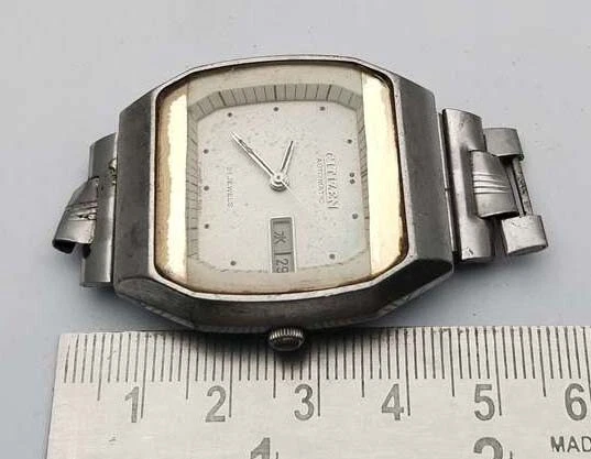 CITIZEN 8200 NON Working Watch Movement For parts & Repair Work O 35140 ...