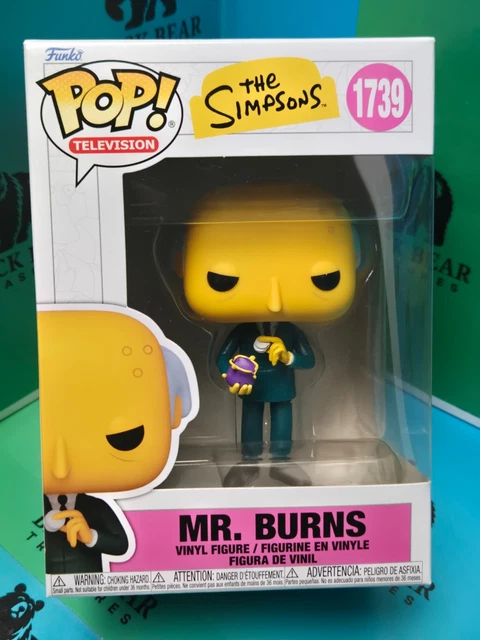 FUNKO POP! TV: The Simpsons Mr. Burns #1739 with Protector £10.75 ...