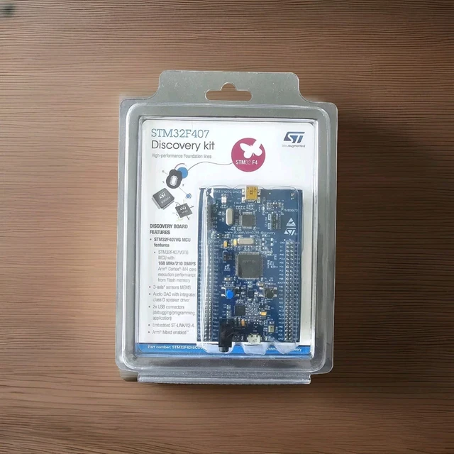 STM32F407 DISCOVERY KIT (ARM Cortex-M4, 3-axis MEMS, ST-LINK, Arm Mbed ...