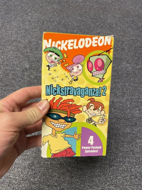 2003 NICKELODEON NICKSTRAVAGANZA! 2 VHS Tape Fairly Oddparents Zim ...
