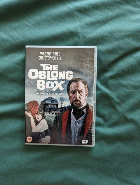 THE OBLONG BOX. Dvd. Vincent Price. Christopher Lee. Like New Condition ...