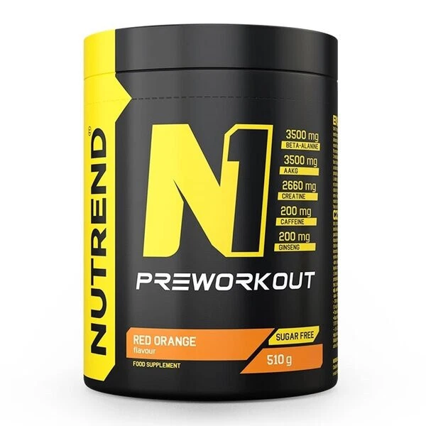 N1 PRE-WORKOUT, RED Orange - 510g £33.52 - PicClick UK