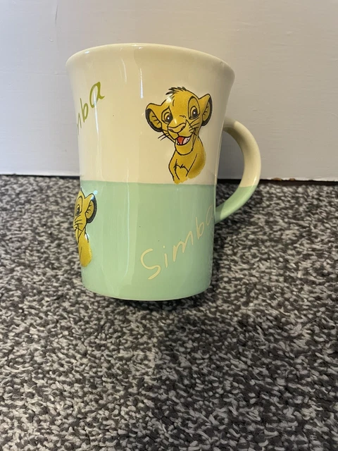 DISNEY STORE EXCLUSIVE Lion King Simba 3D Mug Cup Rare HTF £14.24 ...