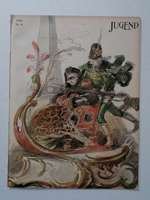 RIVISTA JUGEND HIRTH 1900 N. 6 - Buone Condizioni Dopo 120 Anni! EUR 44 ...