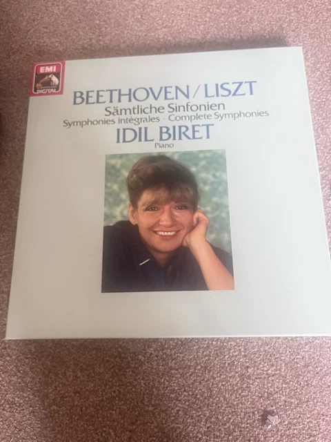 BEETHOVEN / LISZT Idil Biret Complete Symphonies 6 Vinyls £52.68 ...
