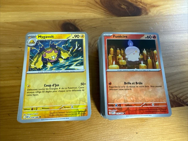 POKEMON CARD LOT 500 Reverse Block Ev01 to Me02 £35.09 - PicClick UK