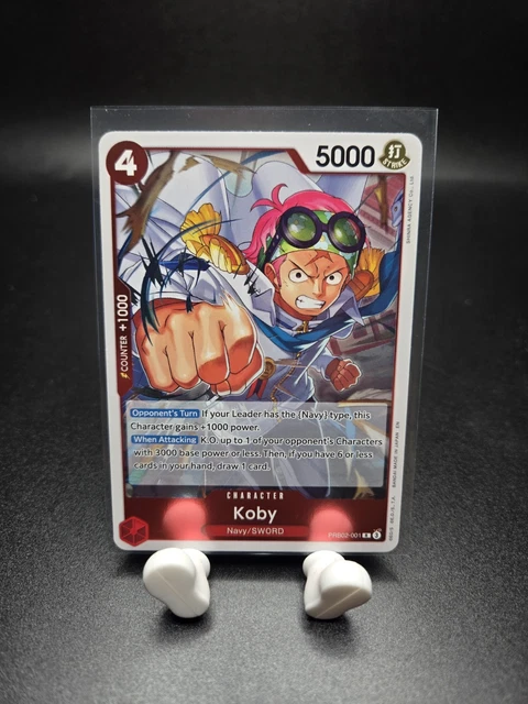 ONE PIECE TCG Koby R PRB02-001 ENGLISH The Best Vol. 2 Luffy Zoro Nami ...