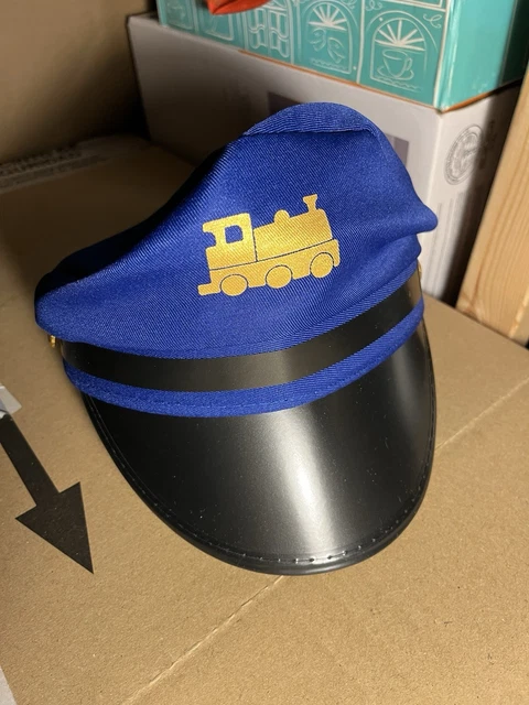 BIGJIGS TOYS TRAIN Conductor Hat for Kids Fancy Dress Costume Accessory ...