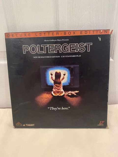 POLTERGEIST LASERDISC BOX Set- Read Description, See Pics $12.00 - PicClick