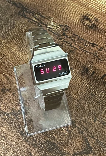 VINTAGE TIMEX SSQ LED Watch 70s Fully Working Woman’s £50.00 - PicClick UK