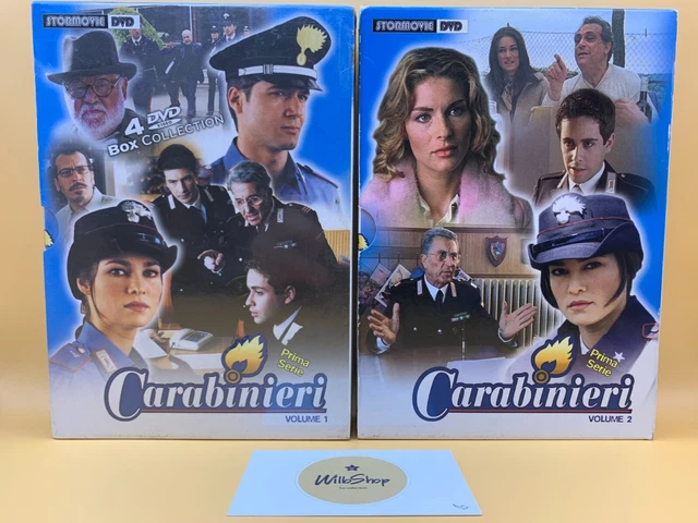 CARABINIERI PRIMA SERIE Completa 8 DVD Stormovie Box 1 Sigillato il 2 ...