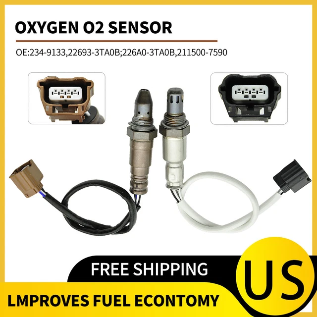 UPSTREAM & DOWNSTREAM Air Fuel Ratio O2 Oxygen Sensor For 2013-17 ...