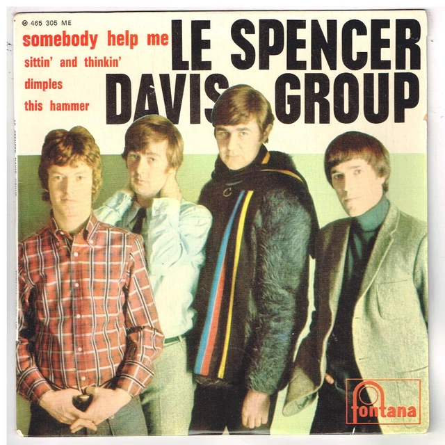 LE SPENCER DAVIS Group Somebody help me 45 tours 7" EP EUR 15,00 ...
