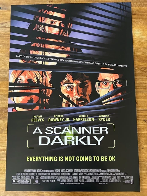 POSTER A SCANNER Darkly sized 430mm x 640mm bit bigger than A2 £3.99 ...