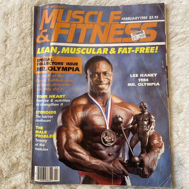 MUSCLE & FITNESS MAGAZINE February 1985 Mr Olympia Collectors Ed. Lee ...