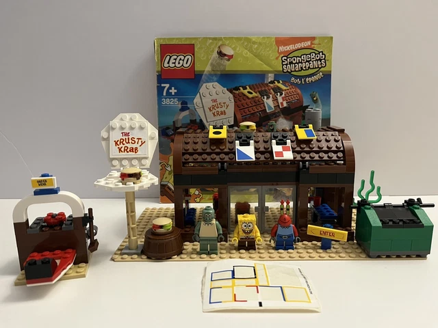 LEGO SPONGEBOB SQUAREPANTS 3825 The Krusty Krab Near Complete with ...