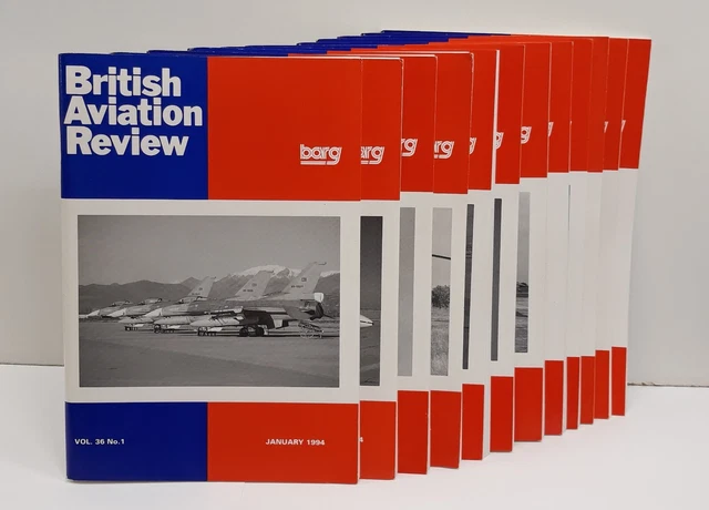 BARG BRITISH AVIATION Review Magazines Volume 36 1994, Aircraft ...