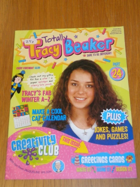 TOTALLY TRACY BEAKER #24 Jacqueline Wilson Uk Magazine