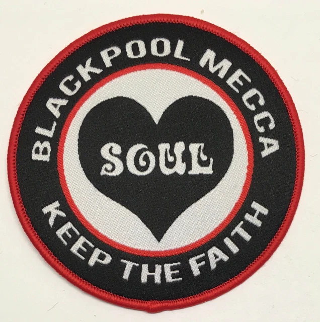 NORTHERN SOUL : BLACKPOOL SOUL / KTF - Embroidered Iron Sew On Patch ...
