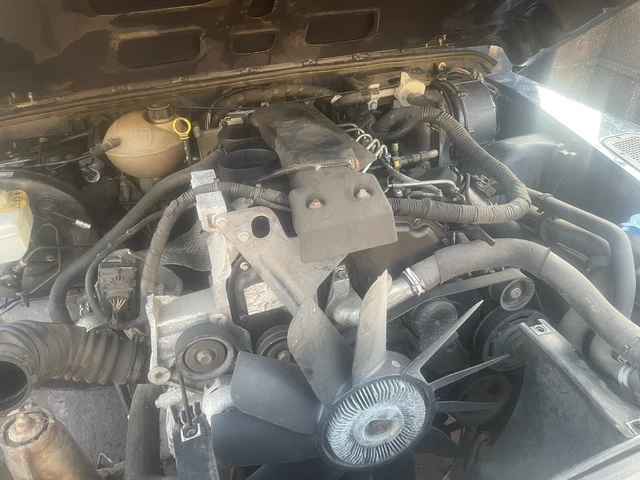 LAND ROVER DEFENDER puma 2.4 tdci complete engine low mileage good ...