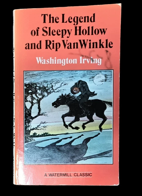 THE LEGEND OF Sleepy Hollow Rip Van Winkle Book 1980 Vintage Paperback ...