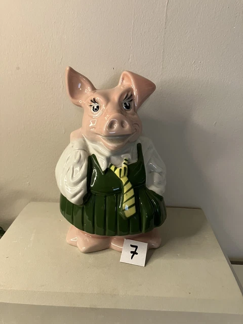 RARE VINTAGE WADE England Pottery NatWest Pigs - Annabel Piggy Bank #7 ...
