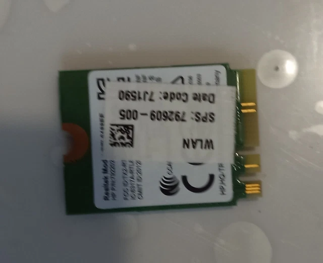CARTE WIFI POUR pc portable hp notebook model 15-ac117nf EUR 12,70 ... CARTE WIFI POUR pc portable hp notebook model 15-ac117nf EUR 12,70 ...