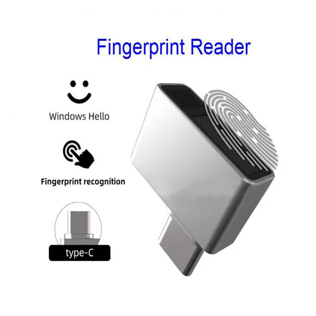 TYPE-C FINGERPRINT MODULE Smart ID Reader for Windows 7 10 11 Biometric ...