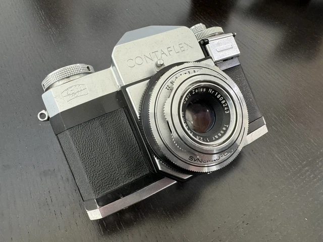 CONTAFLEX II - Zeiss Ikon - 35mm SLR Film Camera - Meter Works !! - For ...