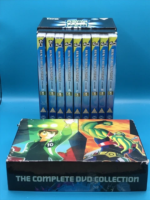 BEN 10 ALIEN Force - Complete Cartoon Network Collection 9 Disc Box Set ...