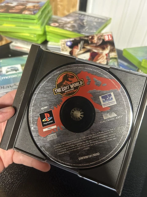 THE LOST WORLD: JURASSIC PARK (PS1 Game) Playstation 1 - Free Postage £ ...