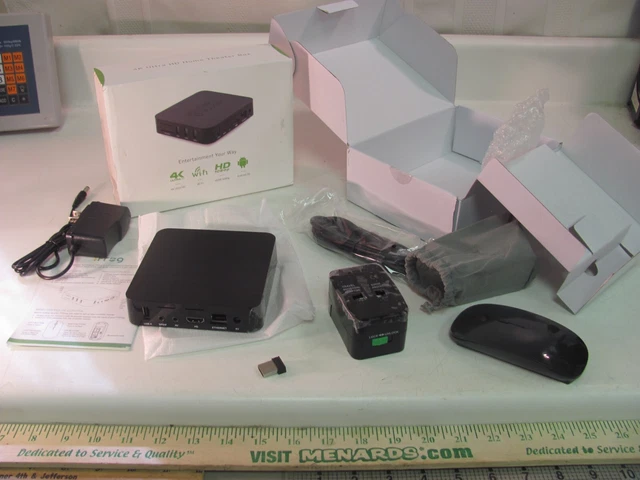 HOME THEATER BOX 4K Ultra HD Frog Wi-Fi HDMI 1080p Android OS $14.99 ...