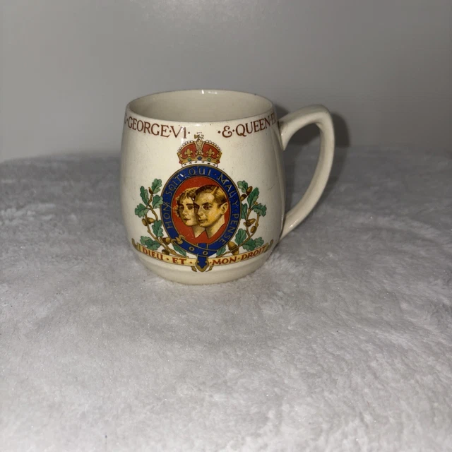 CORONATION OF KING George V1 And Queen Elizabeth May 1937 Cup £5.00 ...